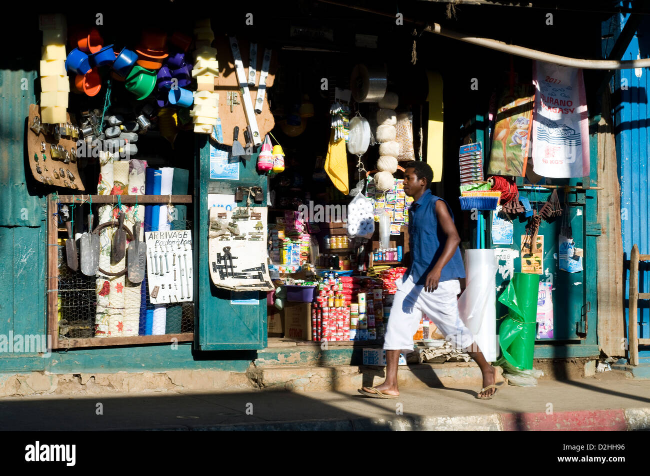 street scene, hell-ville, nosy-be, madagascar Stock Photo - Alamy