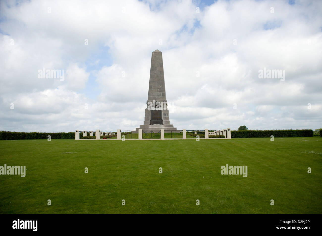 Australian 1st Division Memorial at Pozieres on the Somme a First World ...
