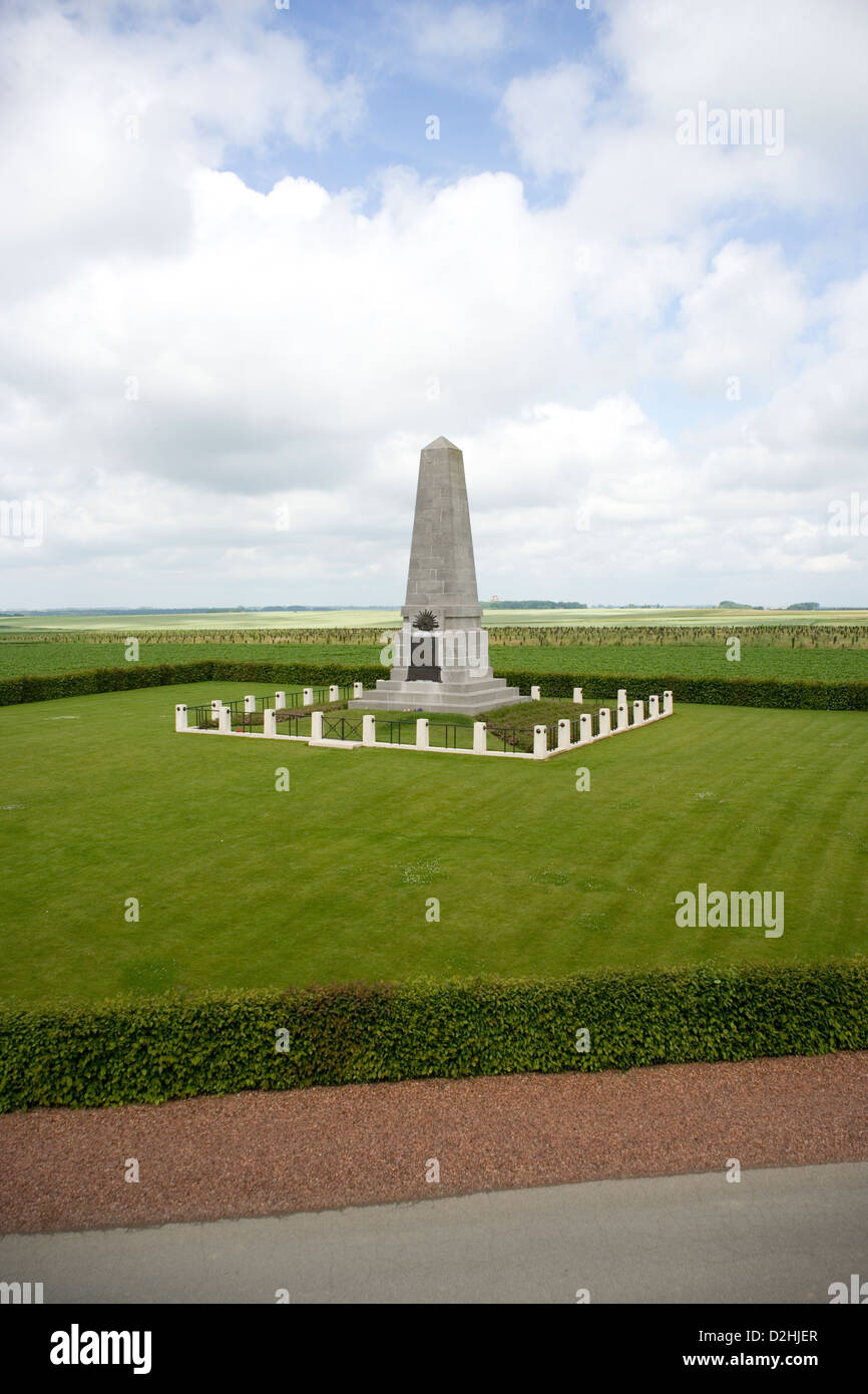 Australian 1st Division Memorial at Pozieres on the Somme a First World ...