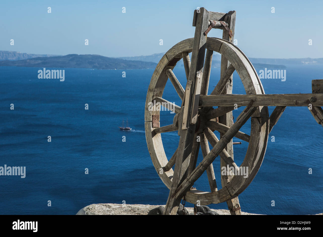 Greece wheel hi-res stock photography and images - Alamy