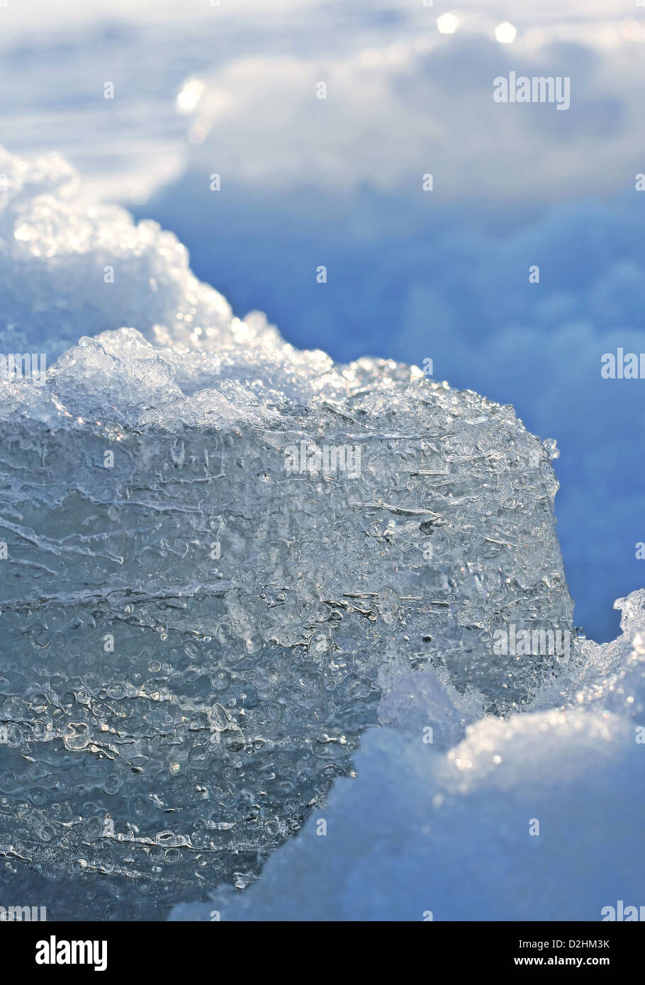 Ice and snow Stock Photo - Alamy