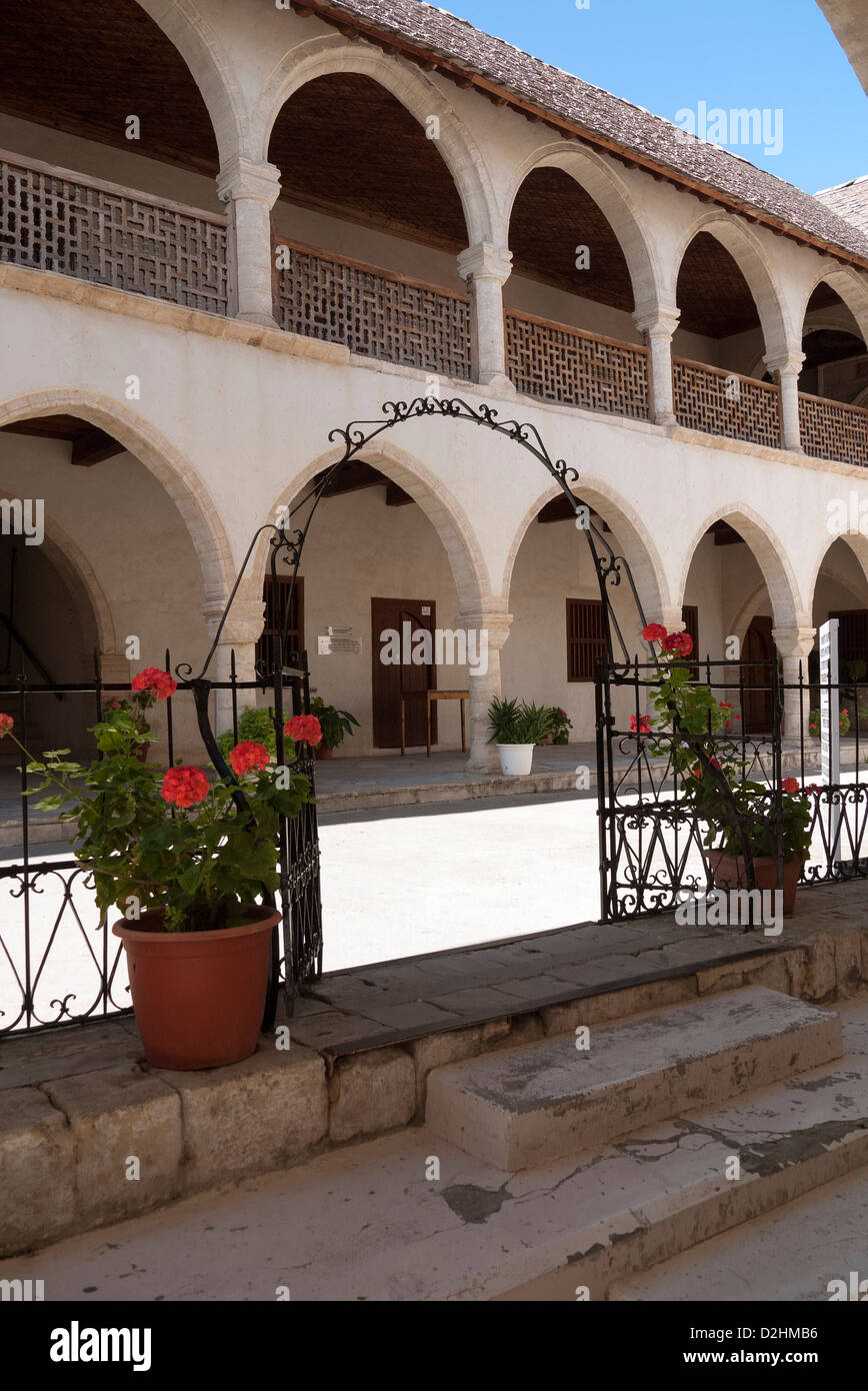 Timiou Stavrou Monastery at Omodos Cyprus Monastery of the Holy Cross ...