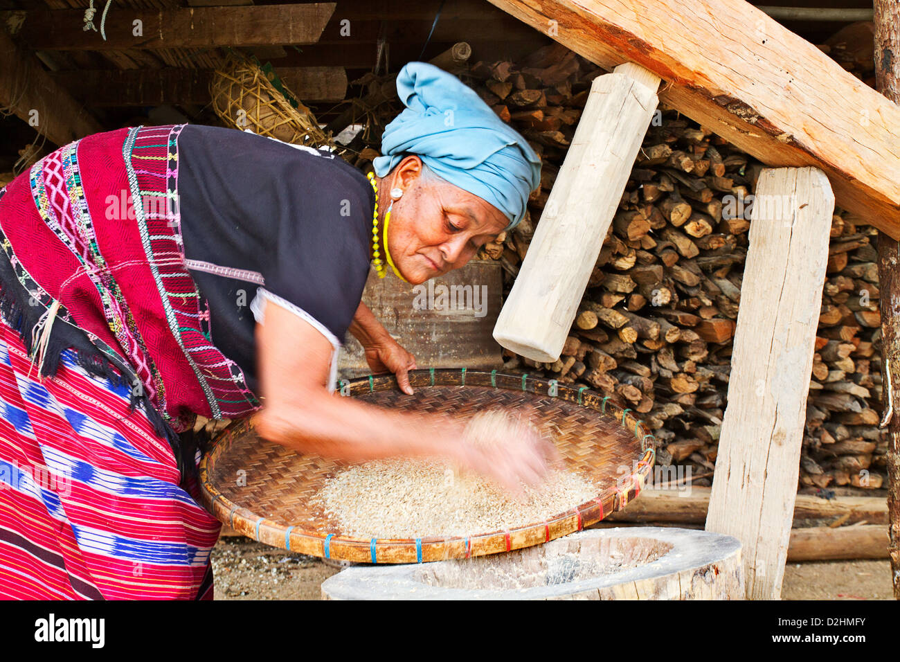 Winnowing basket hi-res stock photography and images - Alamy