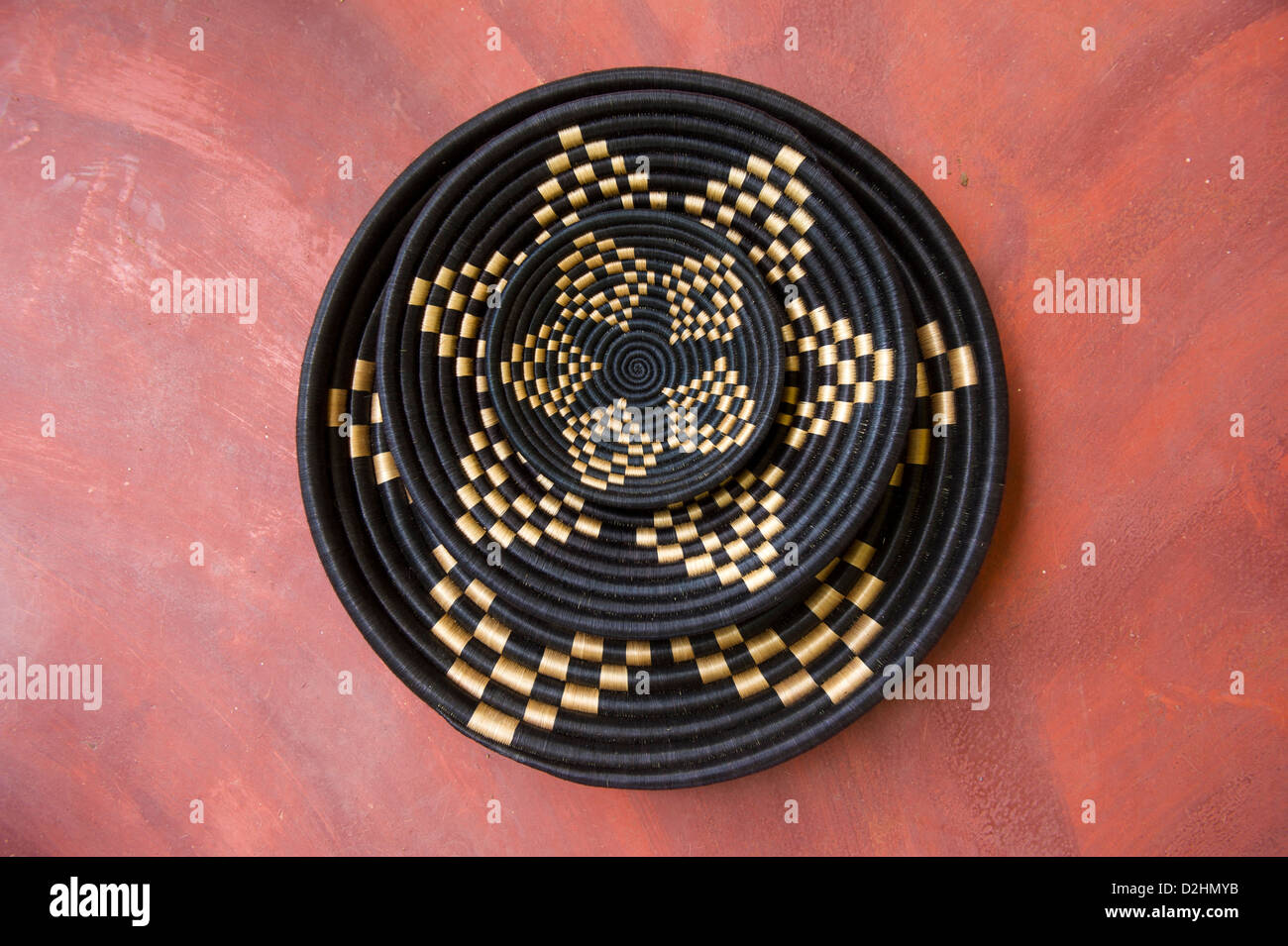 baskets, Azizi Life, handicrafts for sale, Muhanga, Rwanda Stock Photo ...