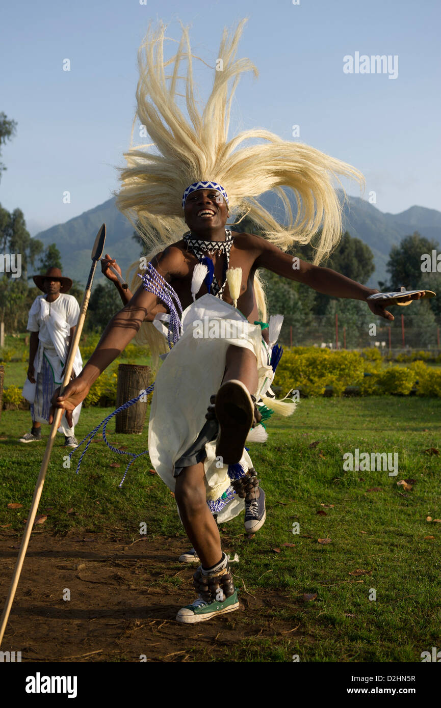 Intore dancing,Volcanoes National Park, Rwanda Stock Photo - Alamy