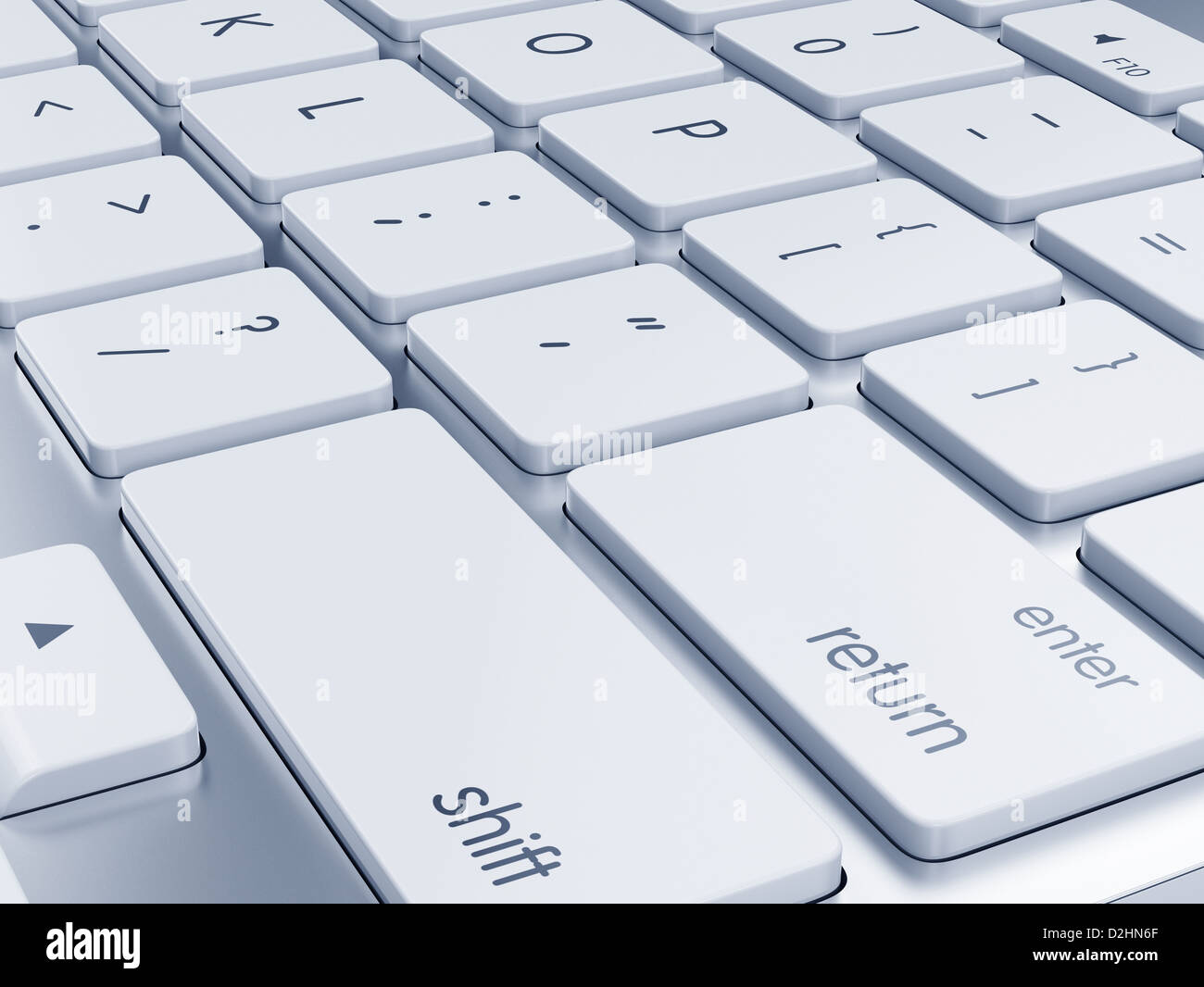 3d illustration of computer keyboard Stock Photo - Alamy