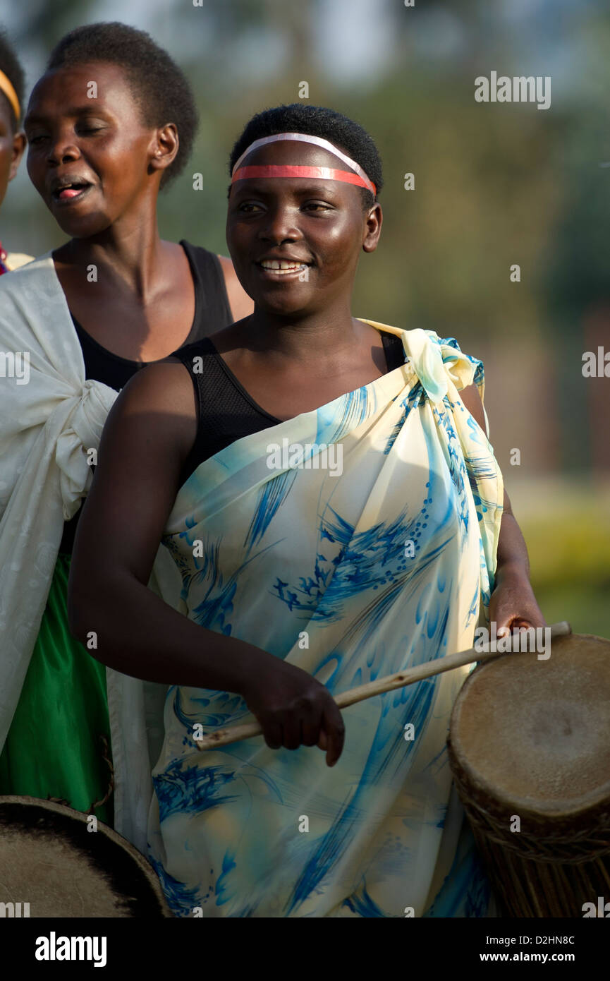 Intore dancing,Volcanoes National Park, Rwanda Stock Photo - Alamy