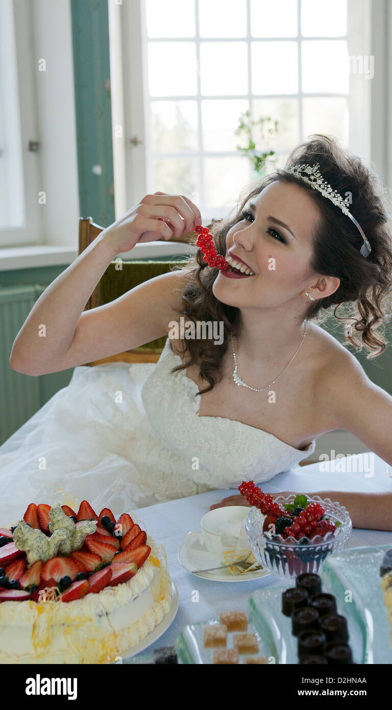 One chocolate cream cake only hi-res stock photography and images - Alamy