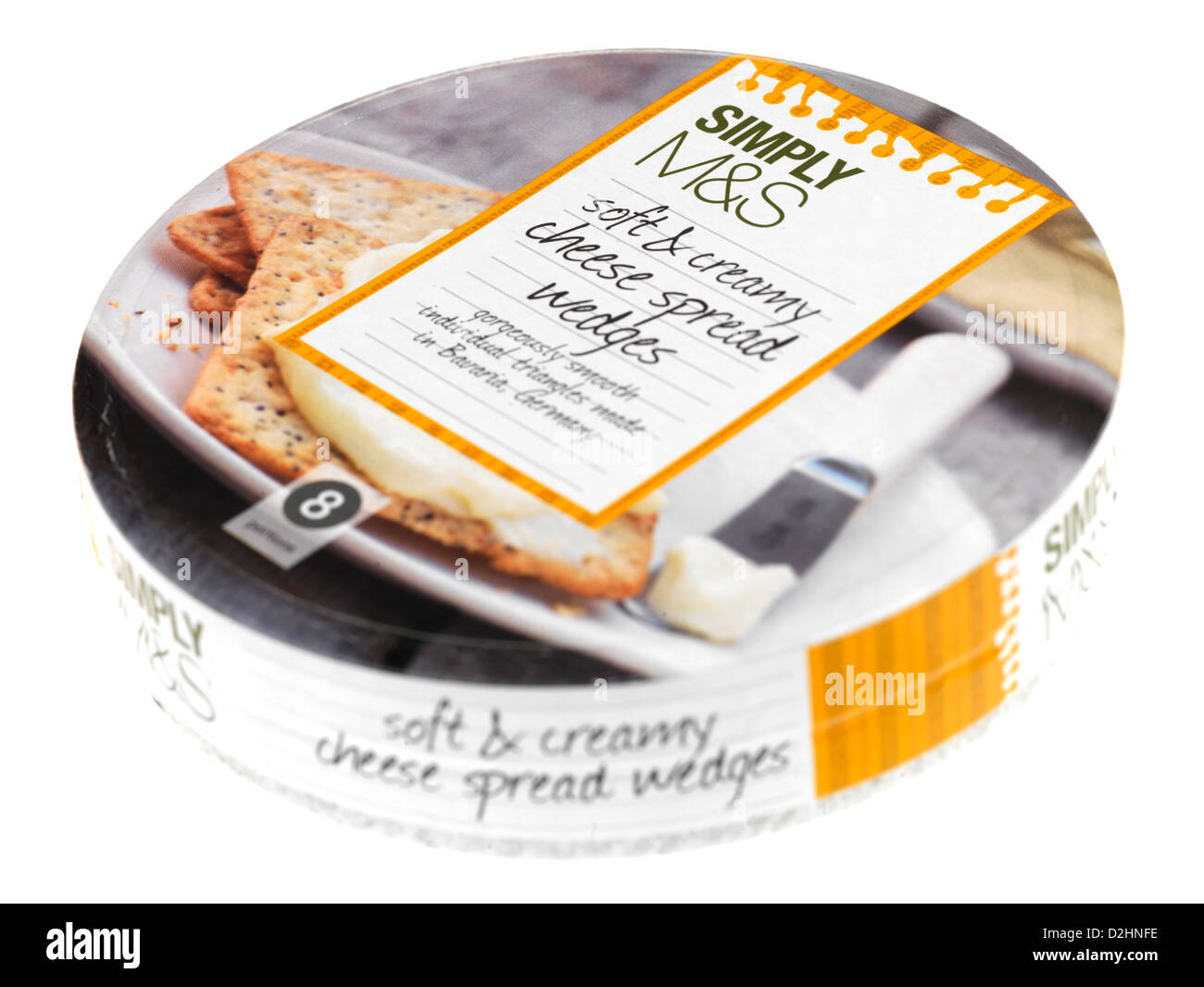 Cheese triangles round box hi-res stock photography and images - Alamy