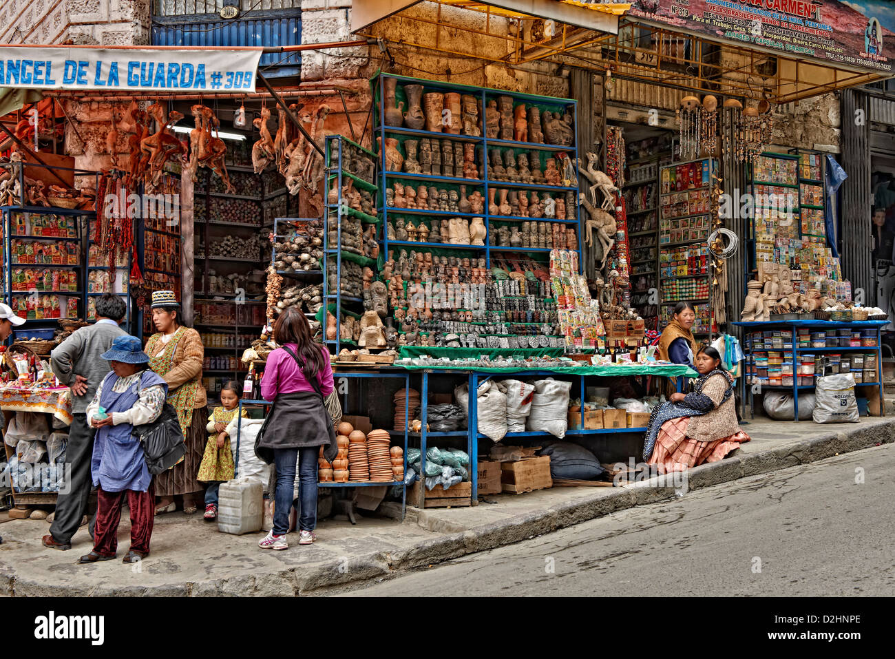 Witches Market or Mercado de Hechiceria or Mercado de las Brujas, La ...