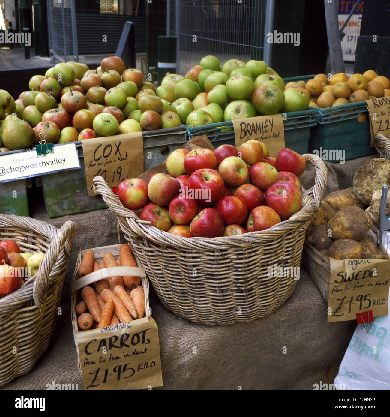 Fruits vegetables borough market london hi-res stock photography and ...