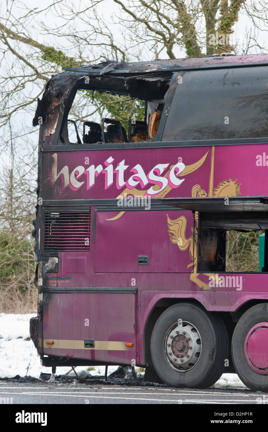 Coach fire hi-res stock photography and images - Alamy