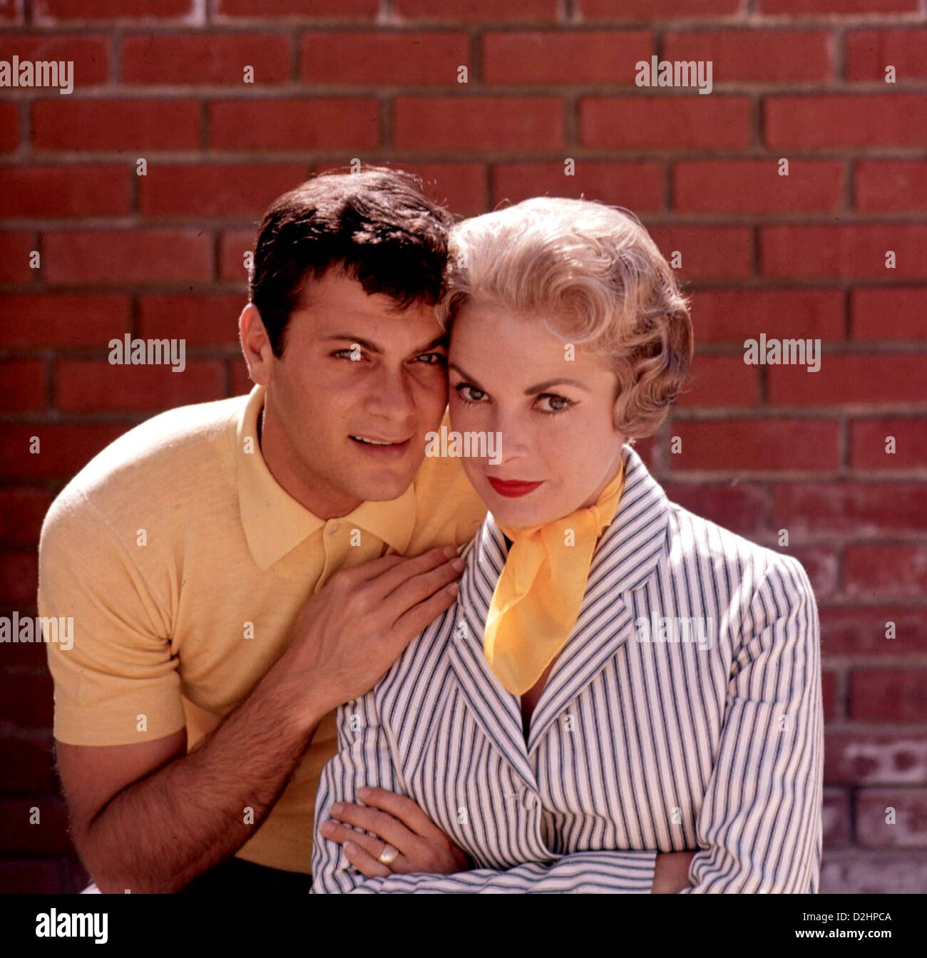 TONY CURTIS with wife Janet Leigh about 1960 Stock Photo - Alamy