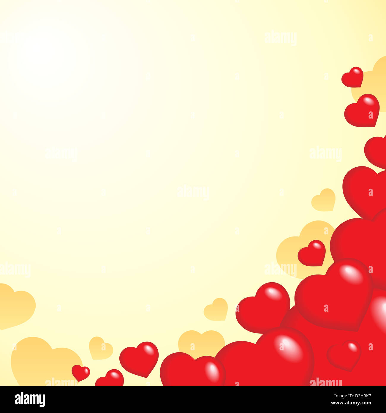 Heart theme background 1 - picture illustration Stock Photo - Alamy