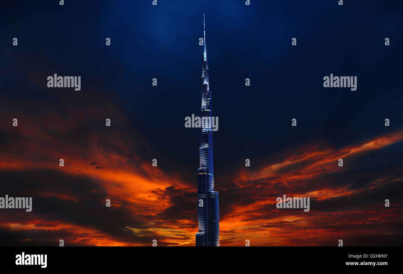 Burj khalifa tallest building hi-res stock photography and images - Alamy