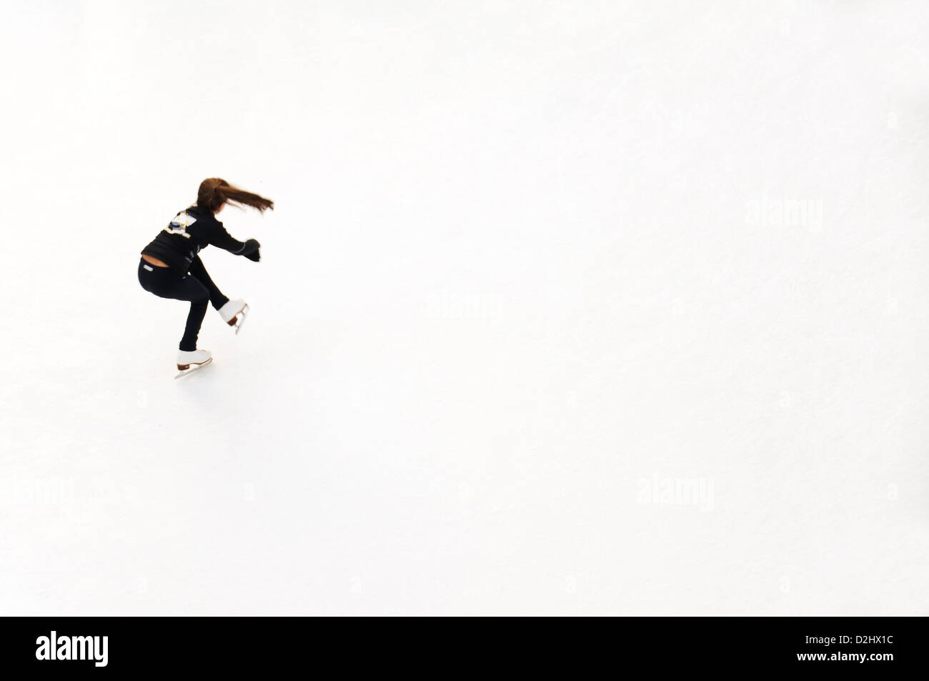 Rockefeller center, new york ice rink Cut Out Stock Images & Pictures ...