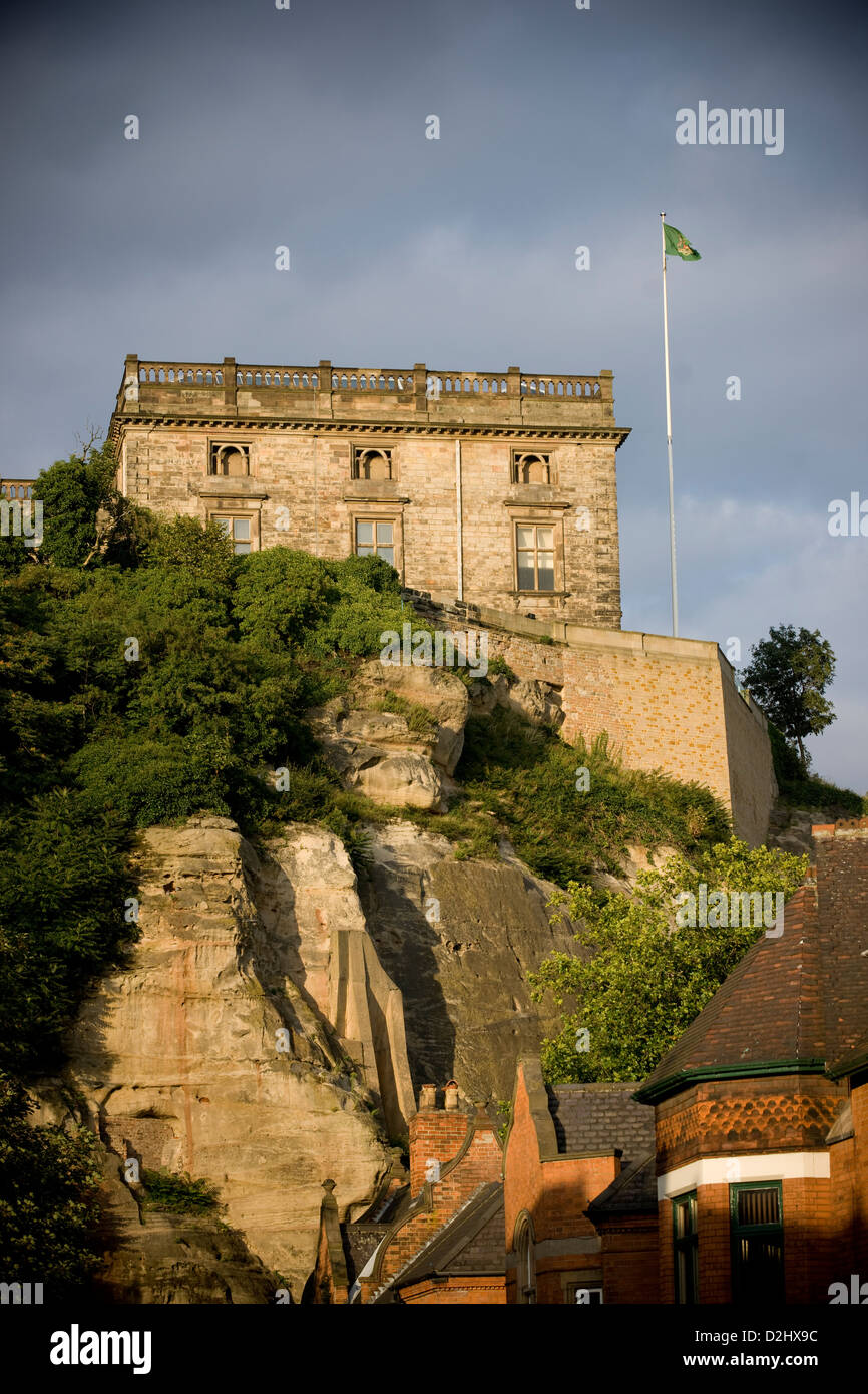 Nottingham Castle, Nottinghamshire, UK Stock Photo - Alamy
