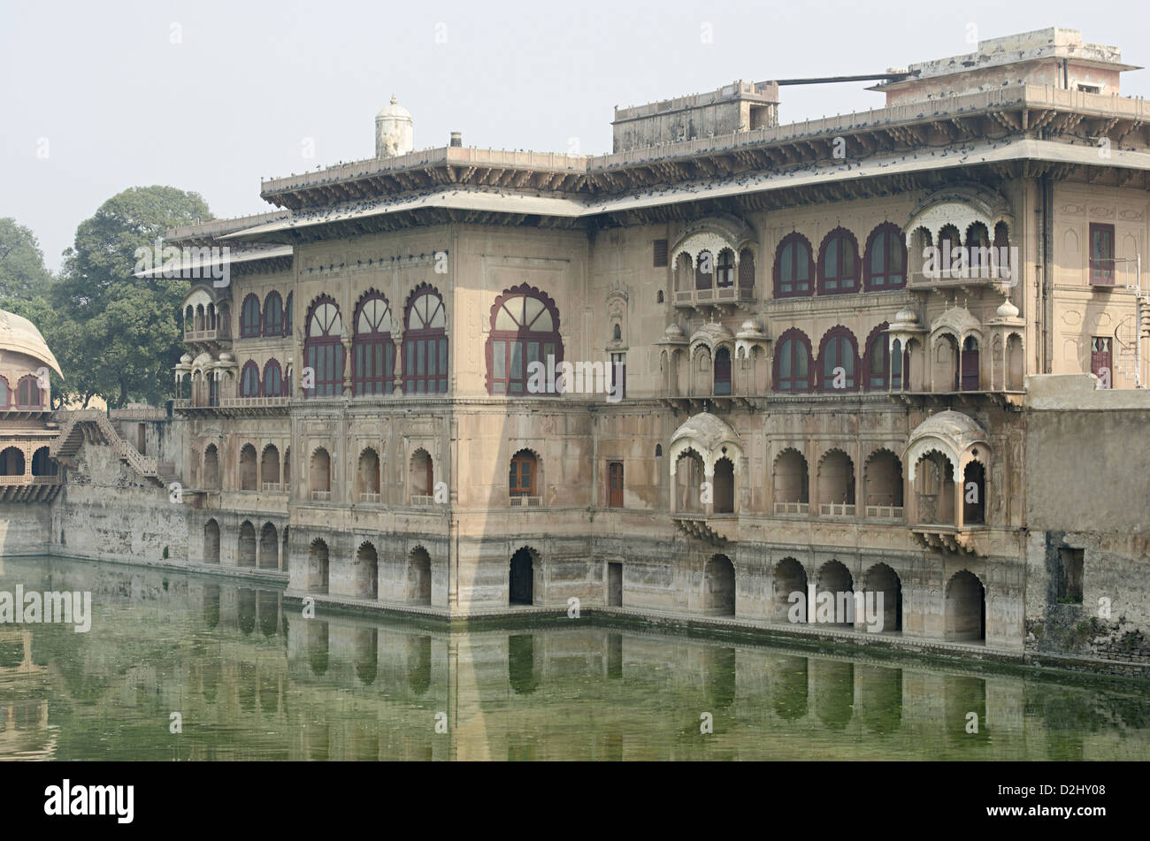 Partial view of Jal Mahal, Deeg palace complex, Bharatpur, Rajasthan ...