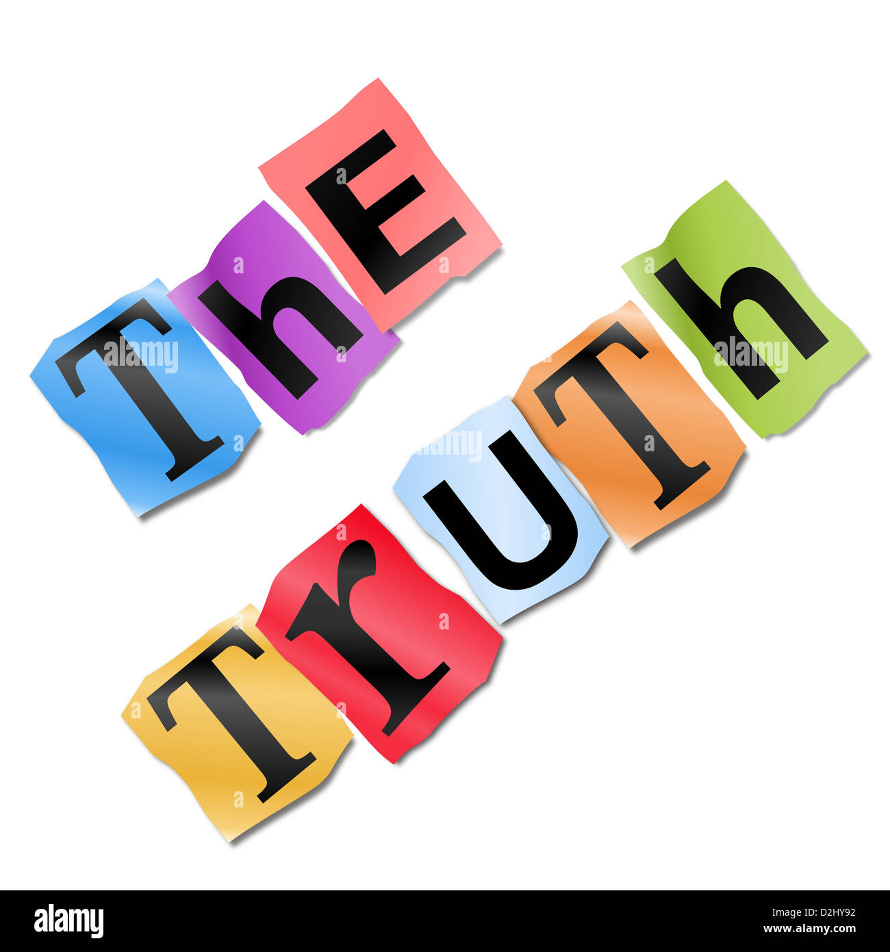 Truthful Cut Out Stock Images & Pictures - Alamy