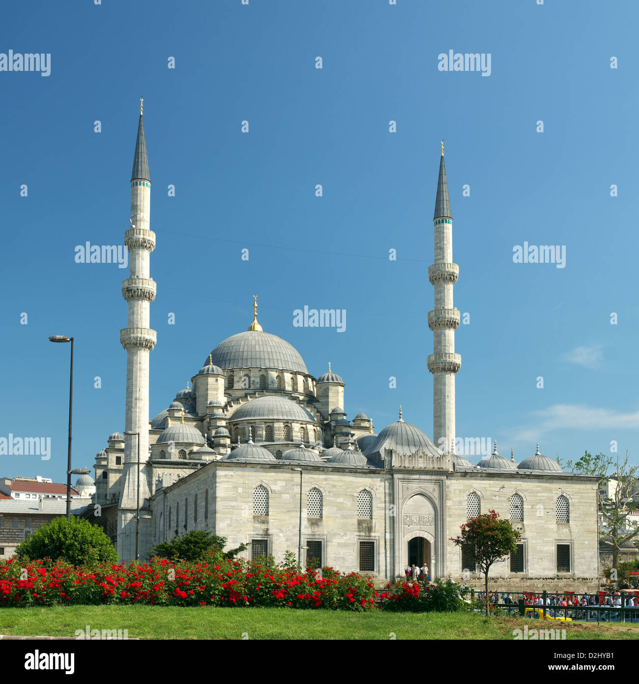 Yeni Cami (Mosque of the Valide Sultan in the Istanbul, Turkey Stock ...
