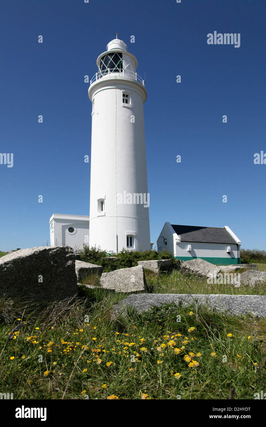 Hurst castle lighthouse stands guard at the western entrance to the ...