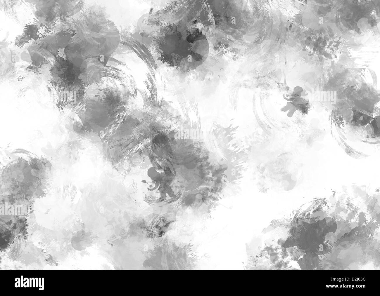 Abstract brush strokes painting Stock Photo - Alamy