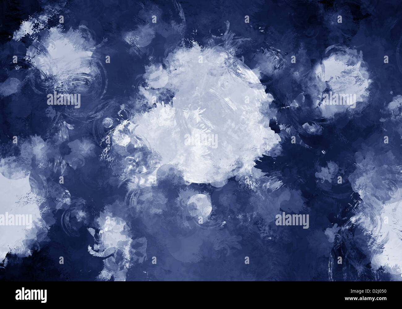 Painting dark blue abstract Stock Photo - Alamy