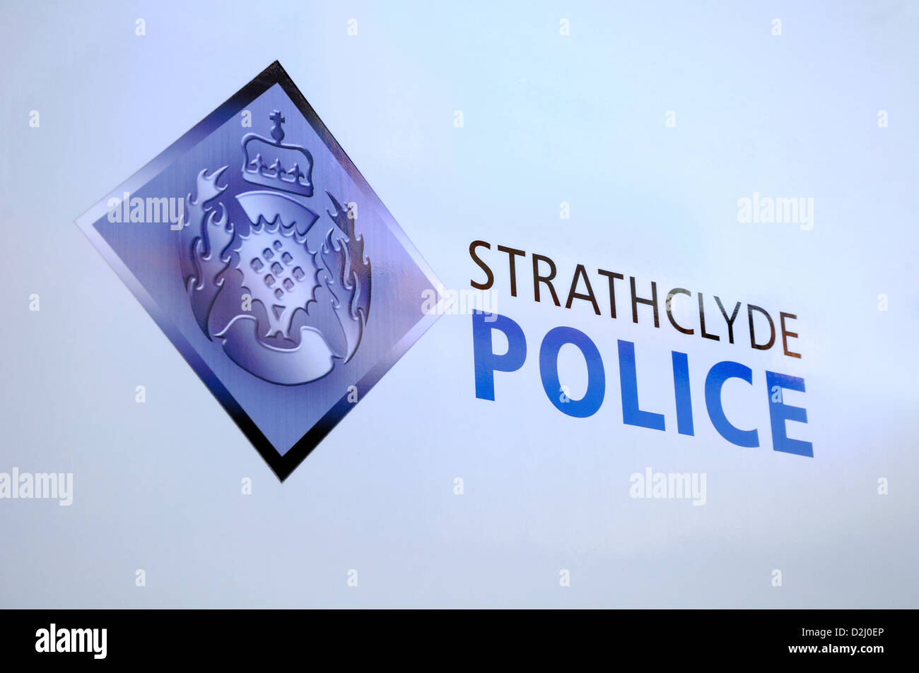 Strathclyde Police Logo West Of Scotland Police (Deadwater Fell)