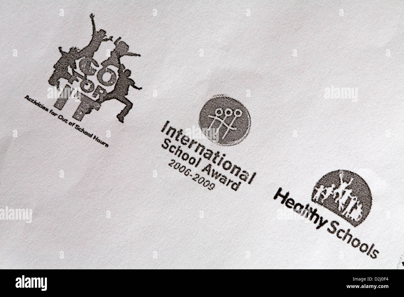 logos Go for It, International School Award and Healthy Schools on ...