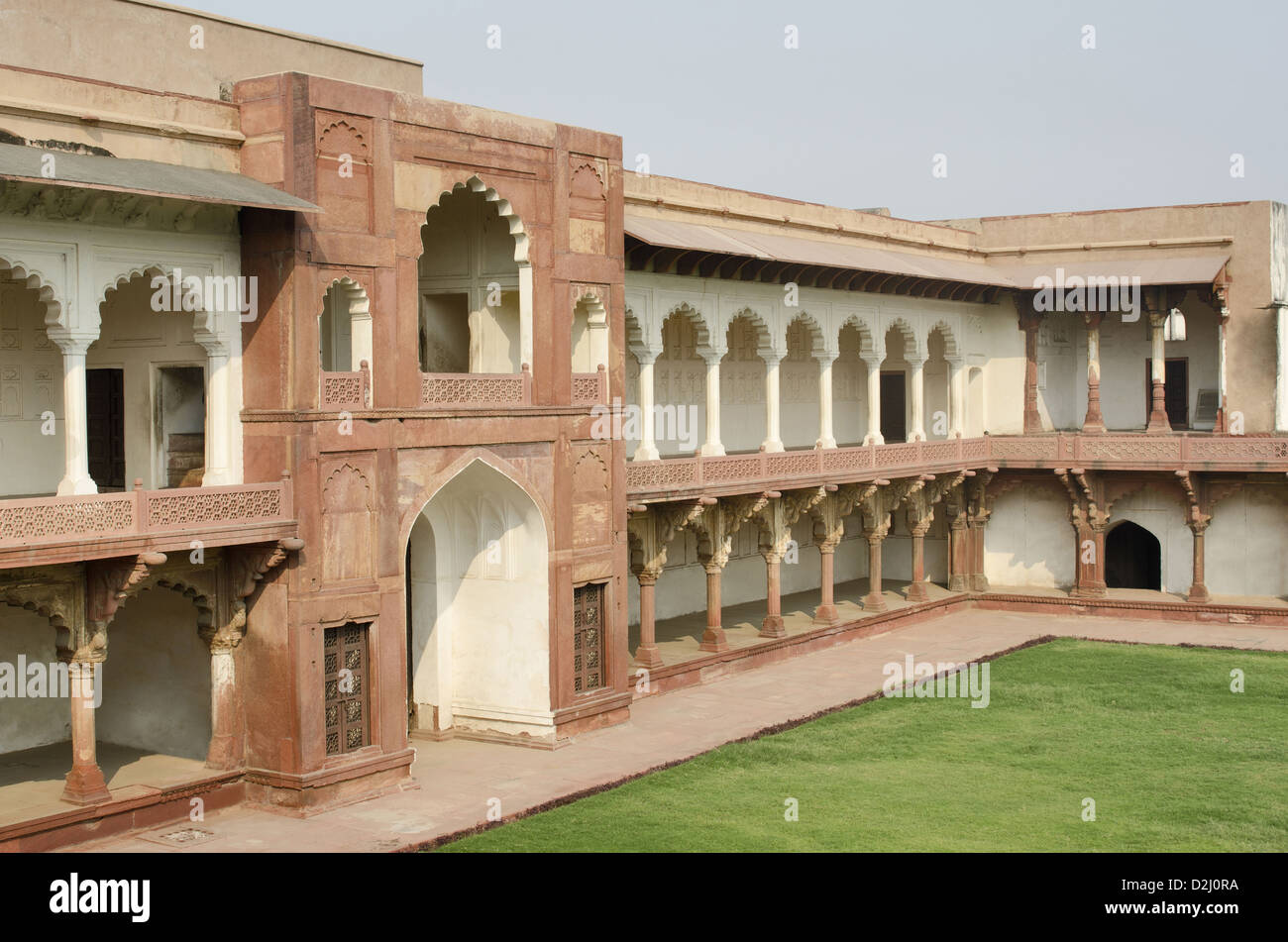 Building near Anguri Bagh, Built in Red sandstone & White Marble, Red ...