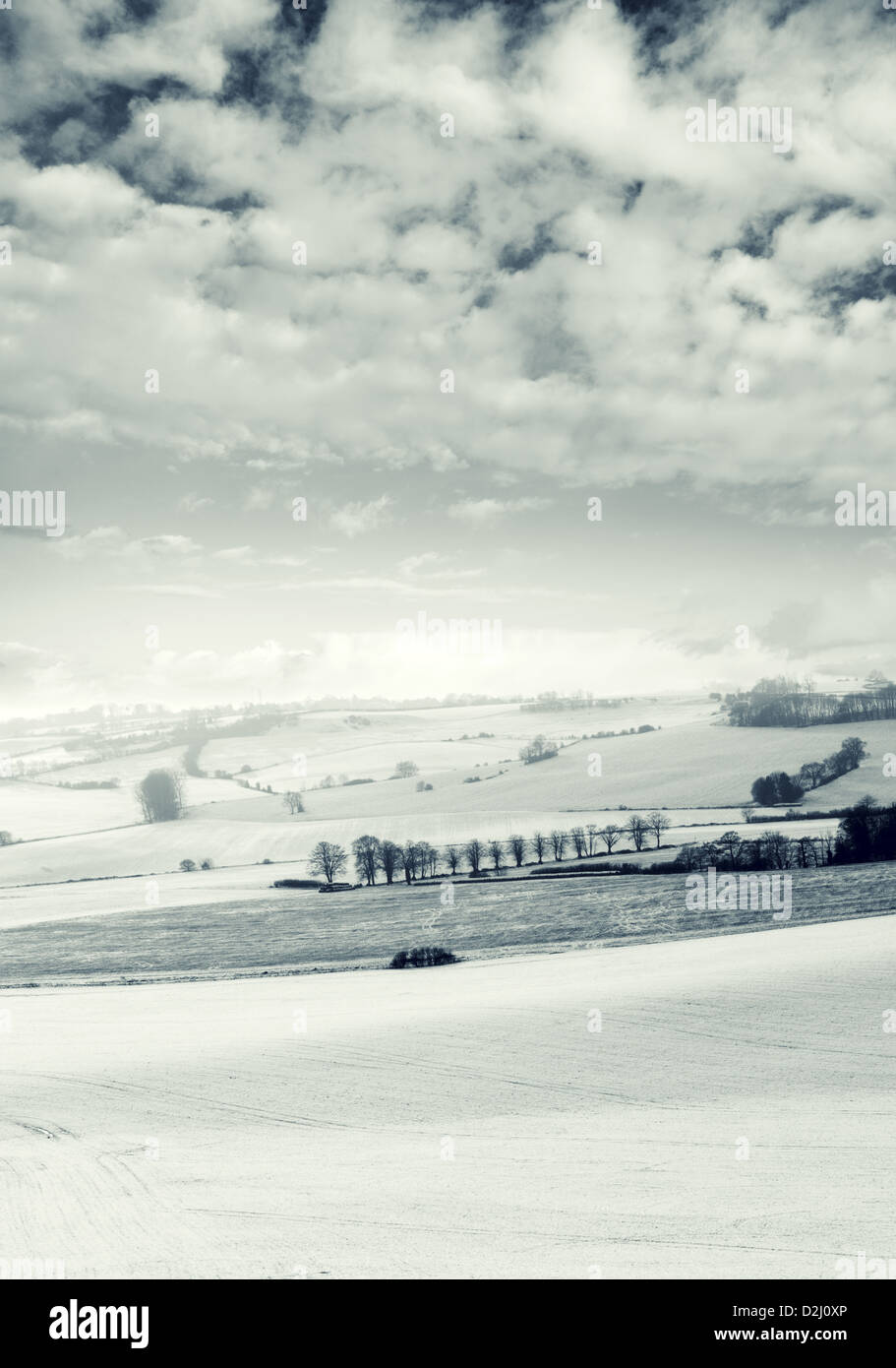 Country snow hi-res stock photography and images - Alamy