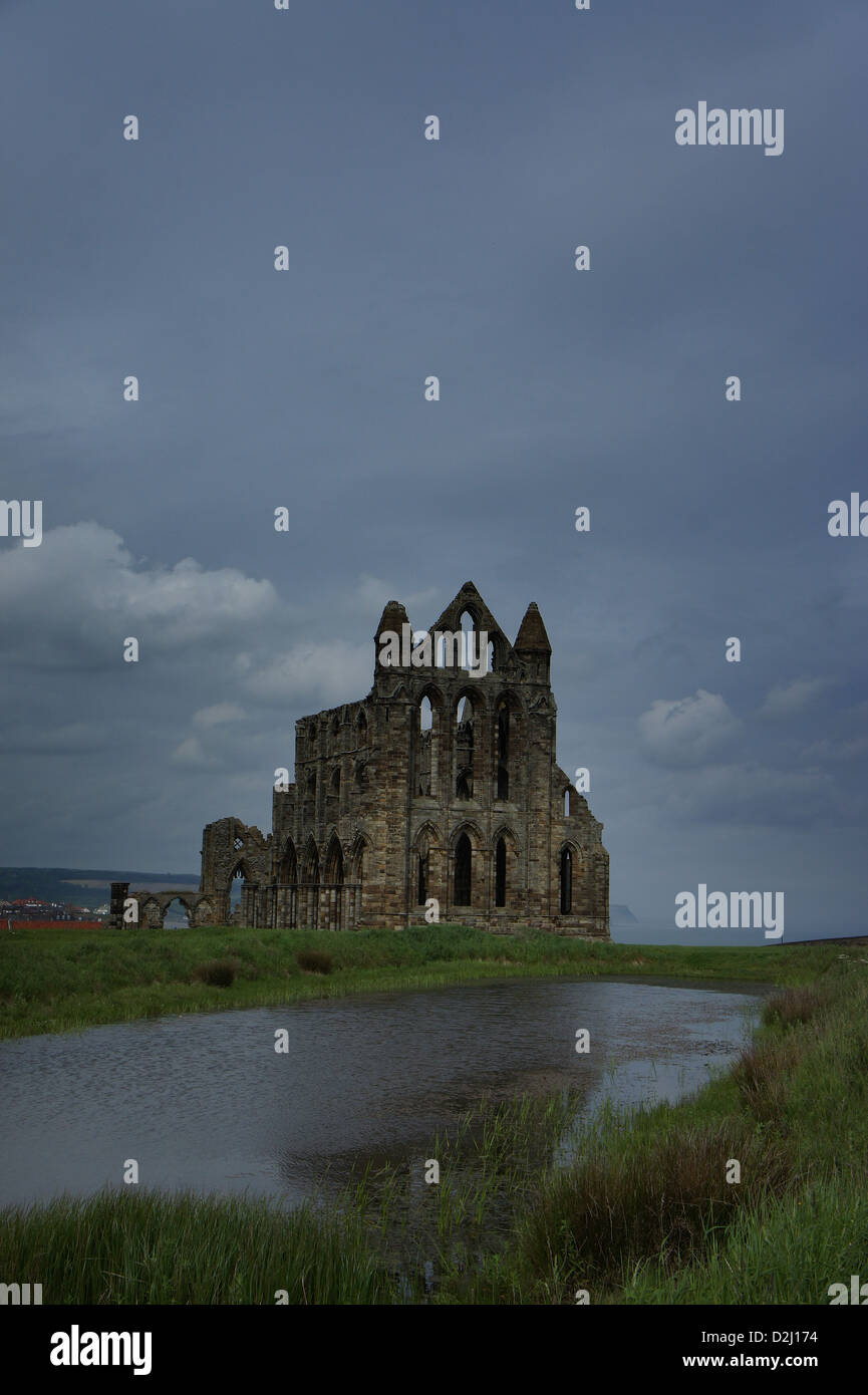 Whitby Abbey North Yorkshire Stock Photo - Alamy