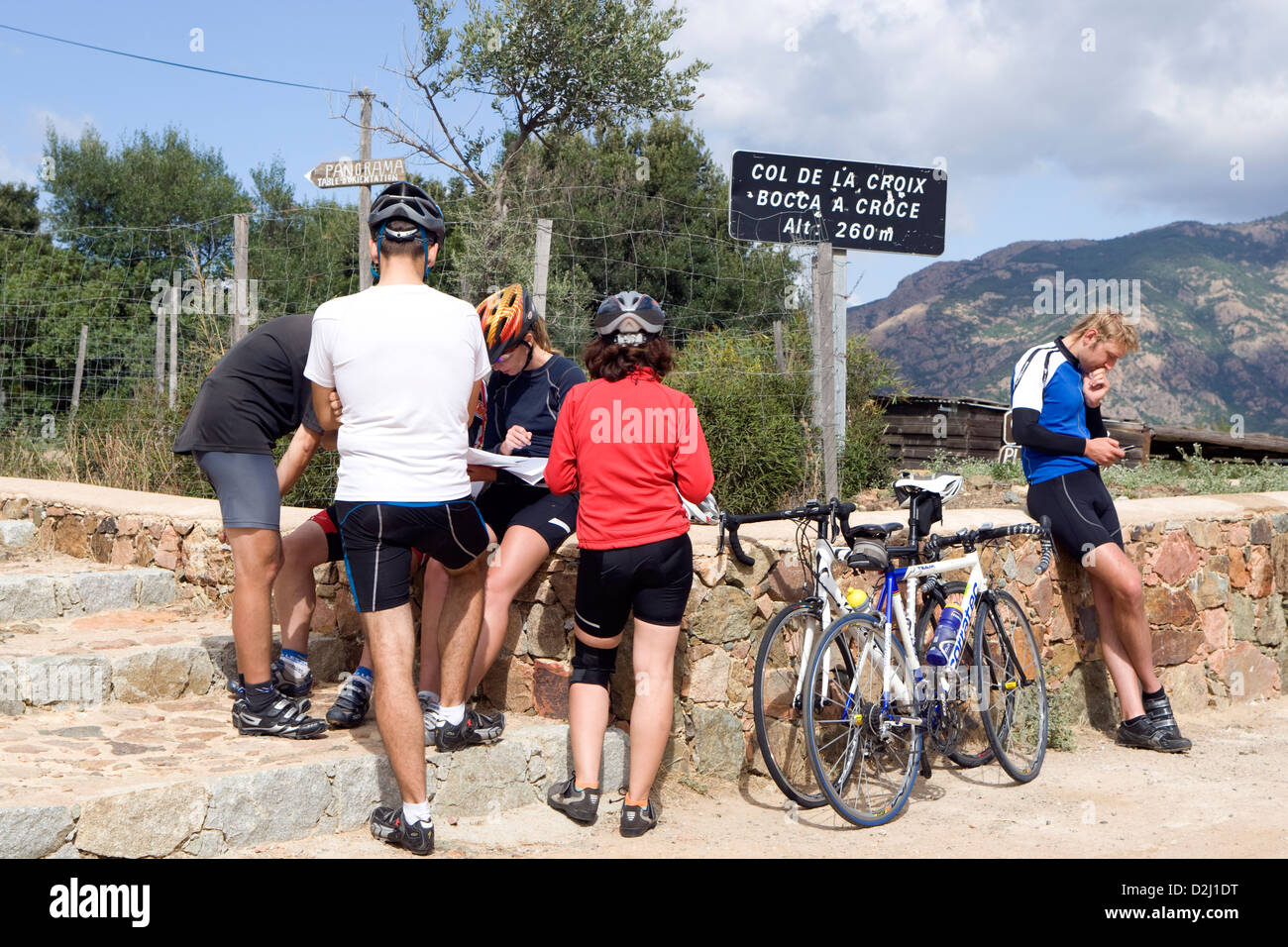 Corsica: Col de la Croix Stock Photo - Alamy