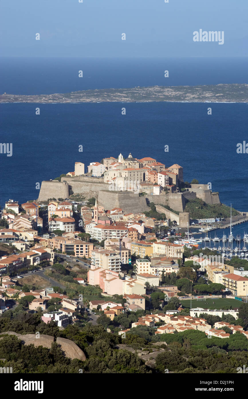 Corsica: Calvi Citadelle Stock Photo - Alamy