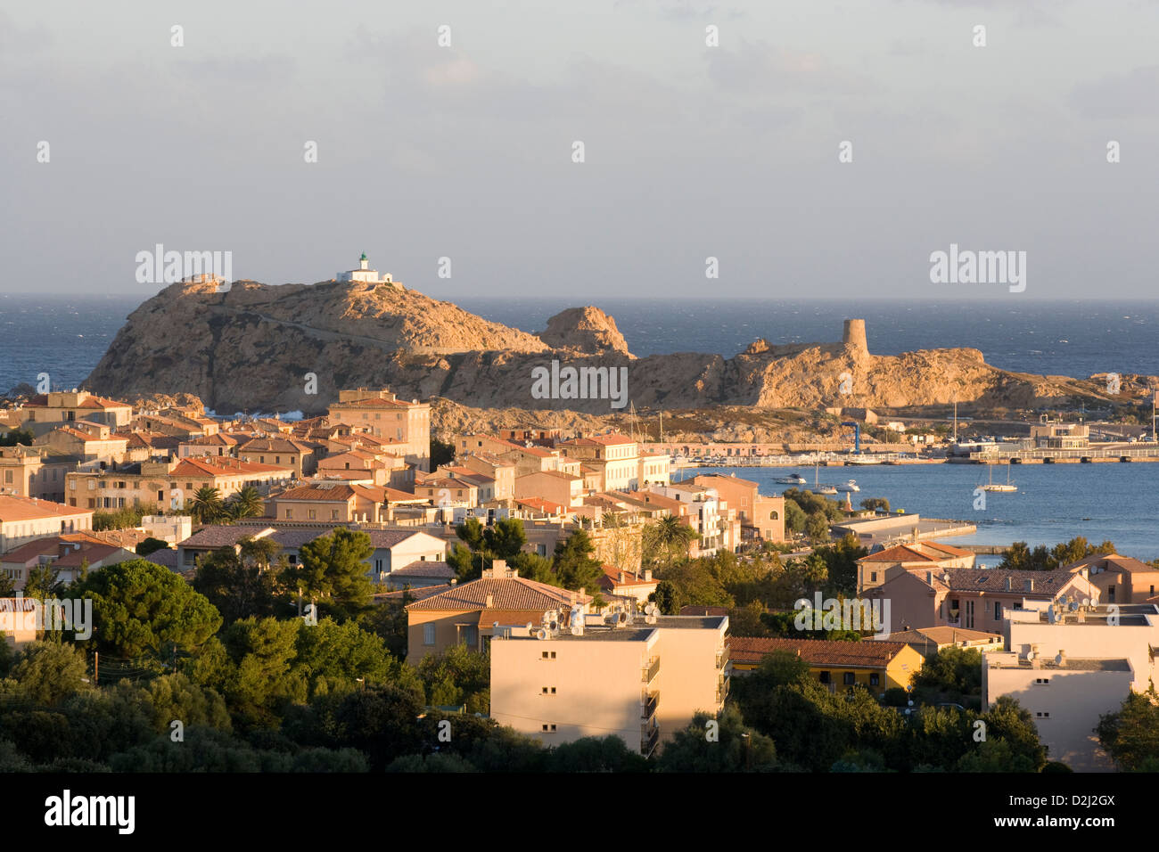 Corsica: L'ile Rousse Stock Photo - Alamy