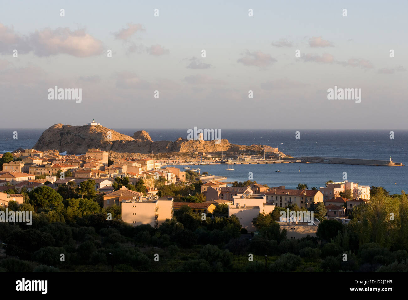 Corsica: L'ile Rousse Stock Photo - Alamy