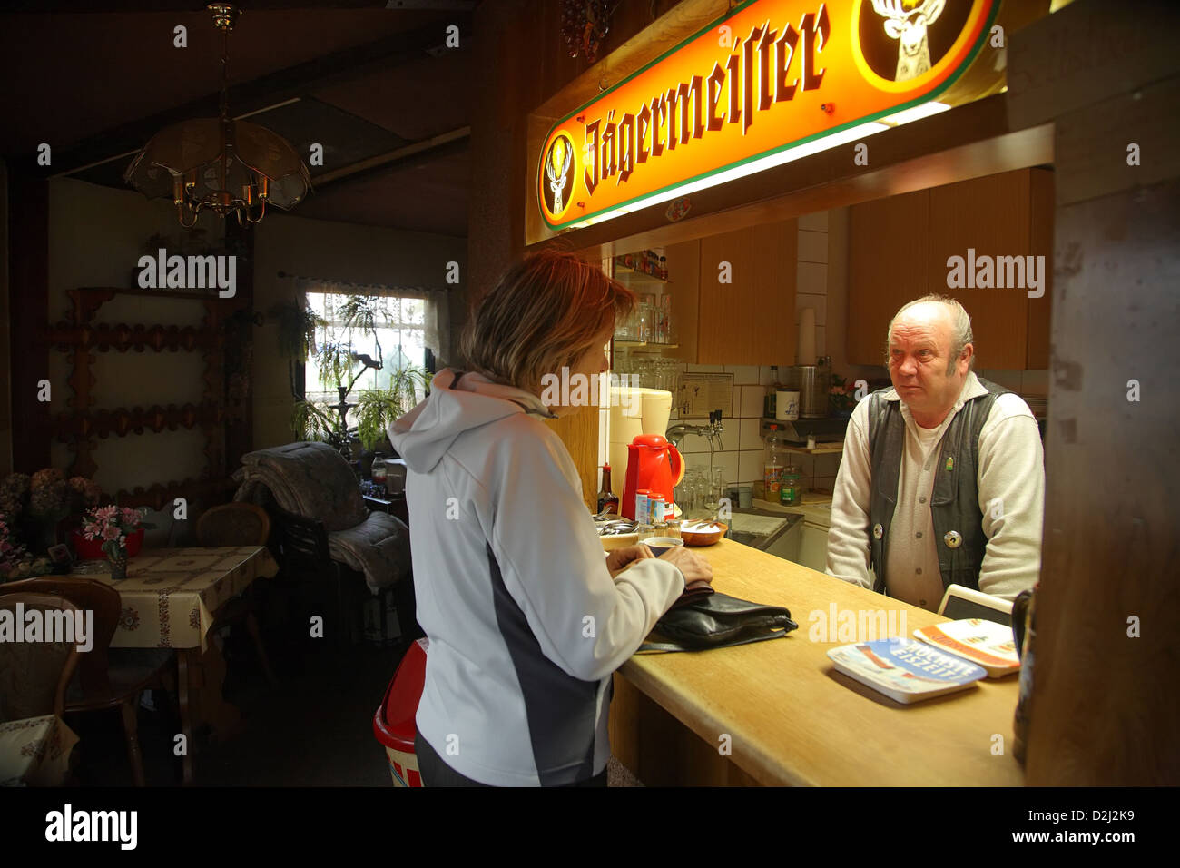 Restaurant host station hi-res stock photography and images - Alamy