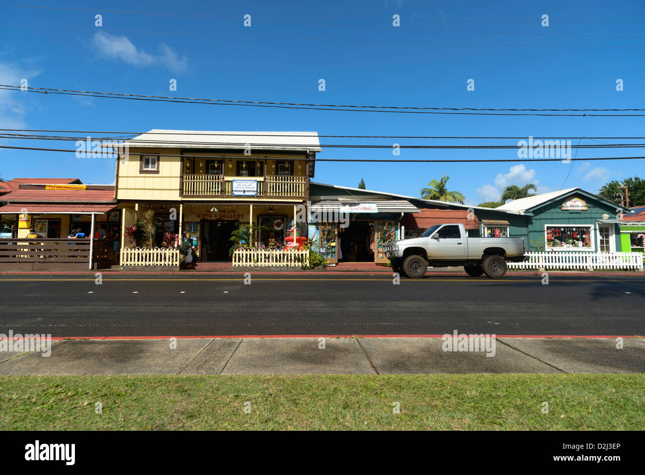 Hanalei center hi-res stock photography and images - Alamy