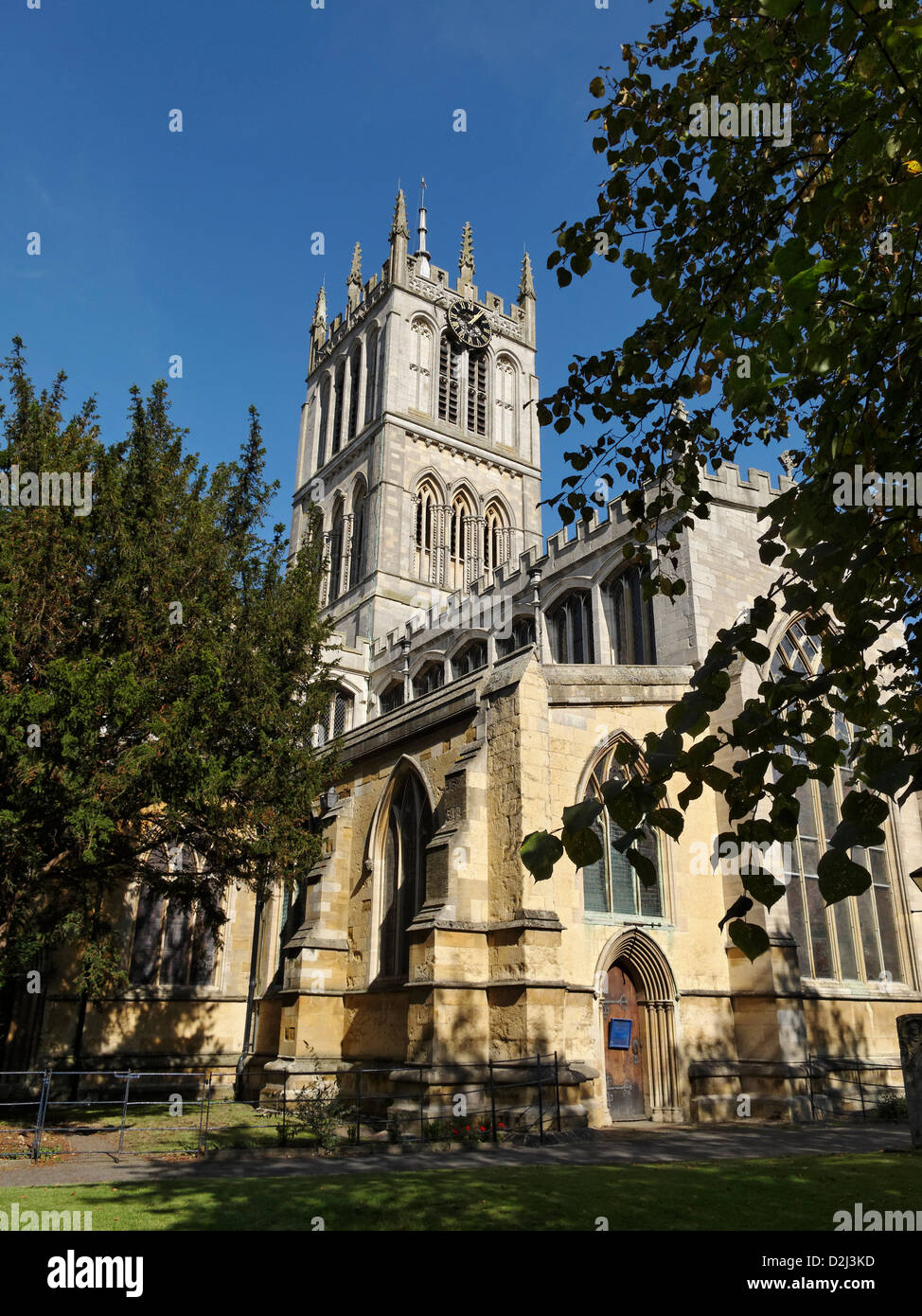 St Mary's church, Melton Mowbray, Leicestershire, England Stock Photo ...