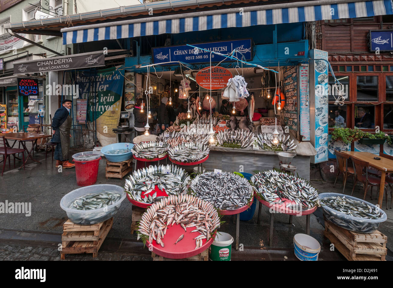 Fish market in Samatya,Istanbul,Turkey Stock Photo - Alamy
