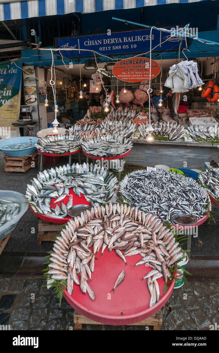 Fish market in Samatya,Istanbul,Turkey Stock Photo - Alamy