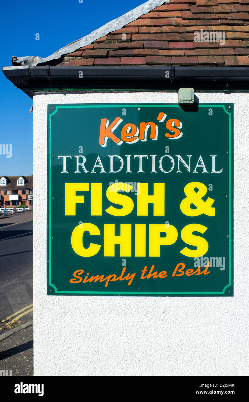British fish chip shop hi-res stock photography and images - Alamy