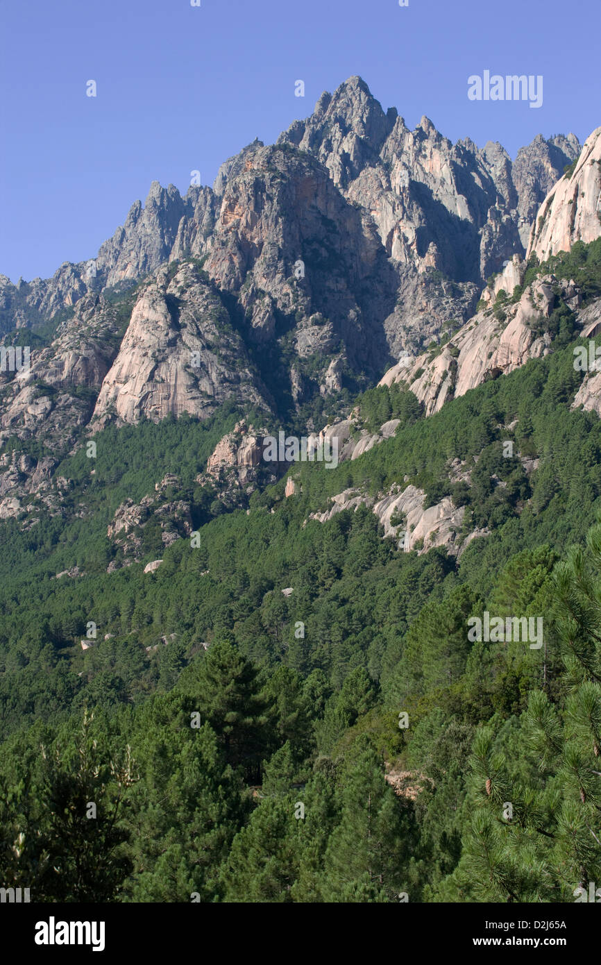 Corsica: Aiguilles de Bovella Stock Photo - Alamy