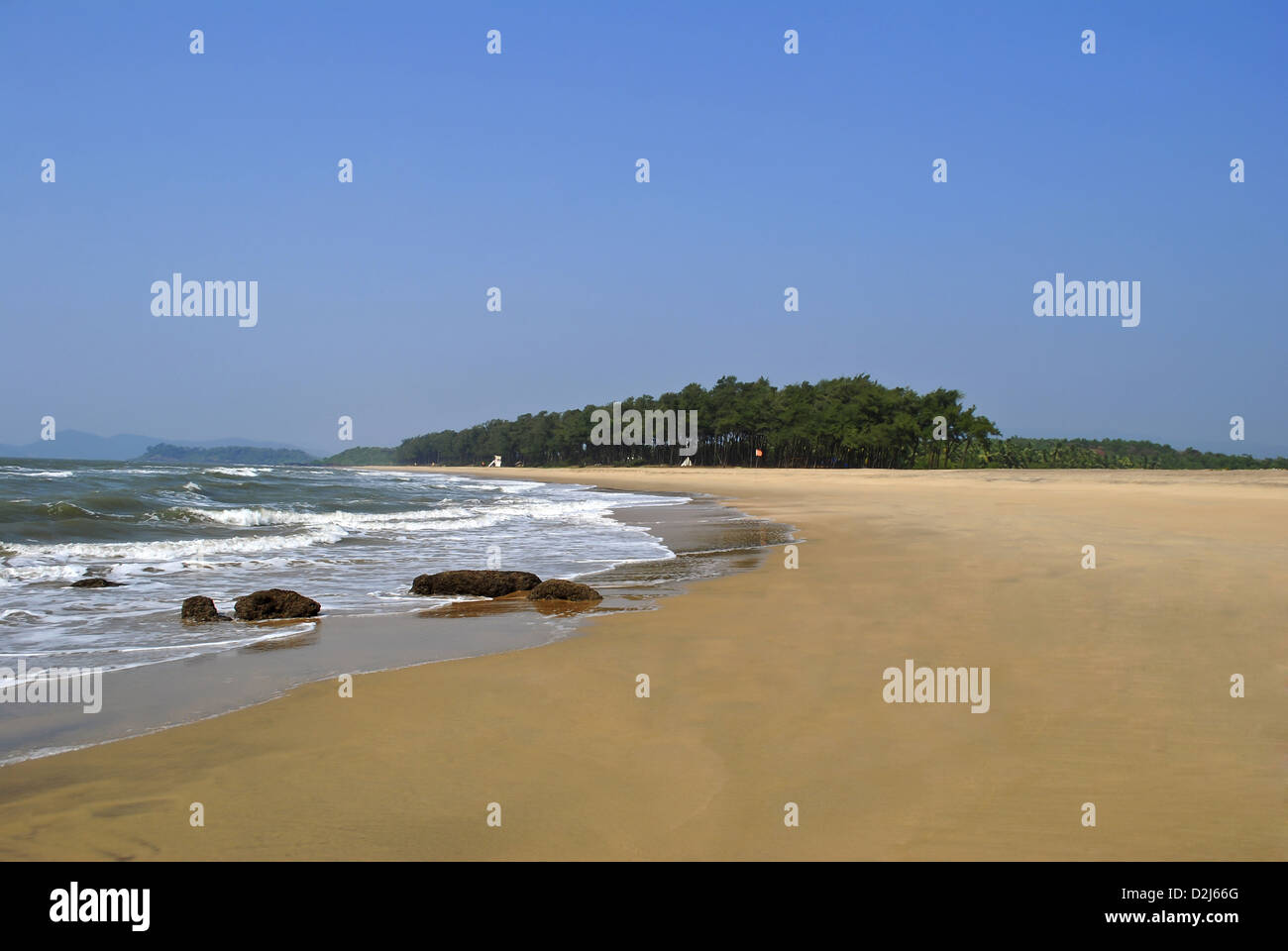 Polem beach in Goa, India Stock Photo - Alamy