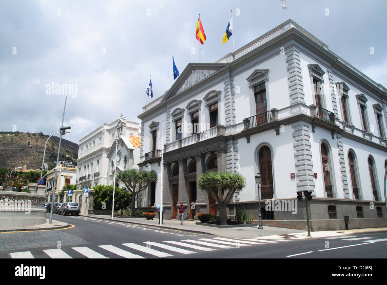 Santa Cruz de Tenerife city pictures Stock Photo - Alamy