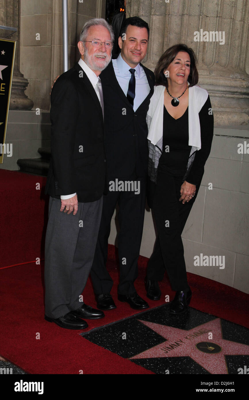 Jimmy kimmel and his parents hi-res stock photography and images - Alamy