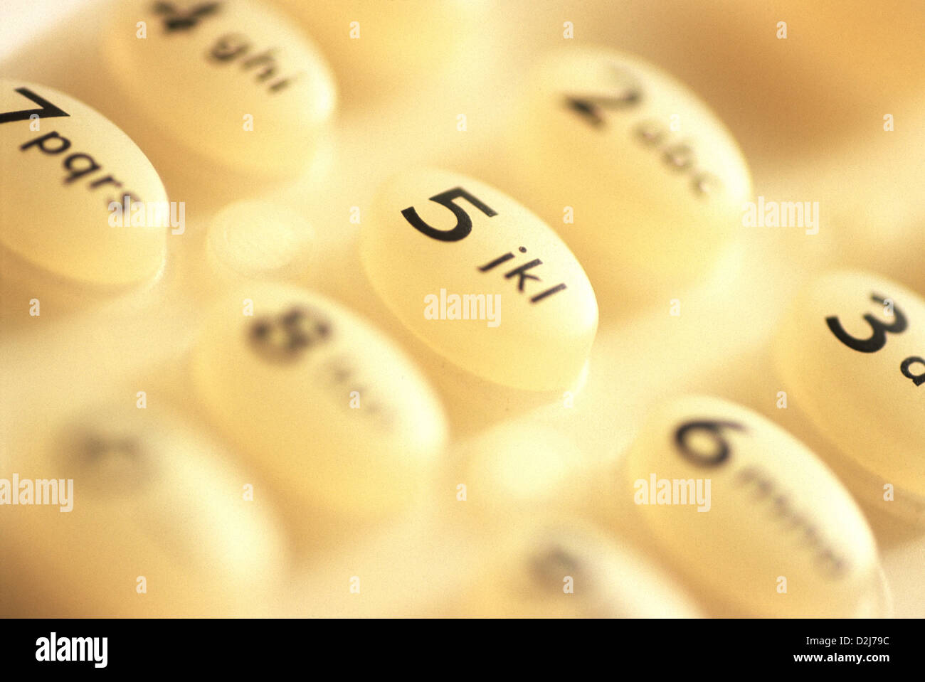 Printed numbers on phone Keyboard Stock Photo - Alamy