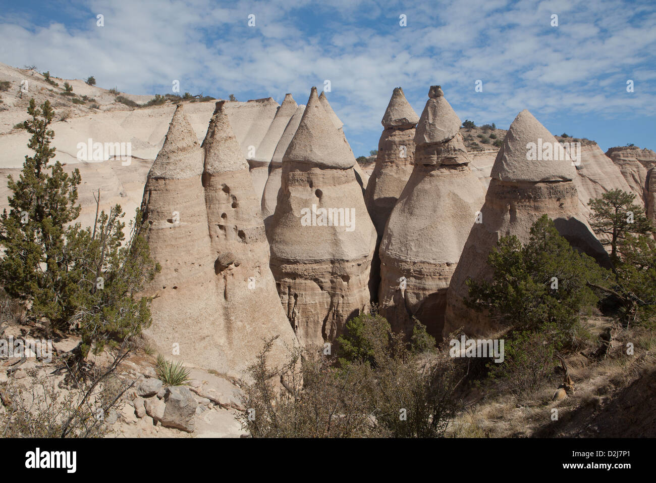 Kasha-Katuwe Tent Rocks National Monument, New Mexico Stock Photo - Alamy