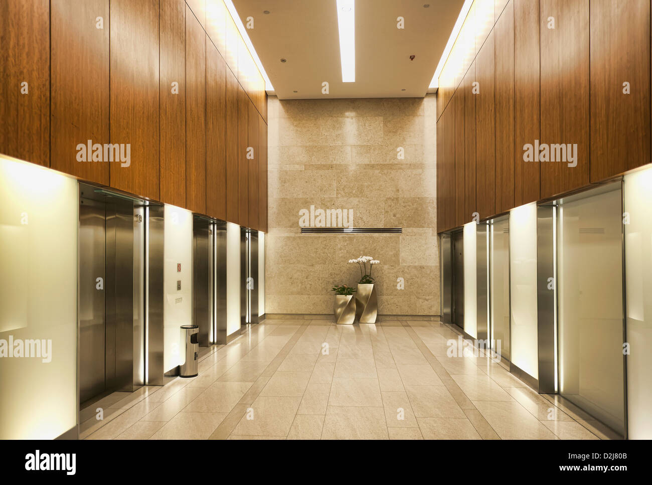 Interior detail elevator lobby hi-res stock photography and images - Alamy