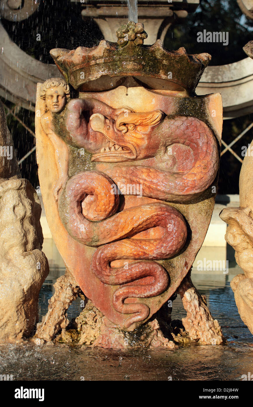 Biscione symbol of milan hi-res stock photography and images - Alamy